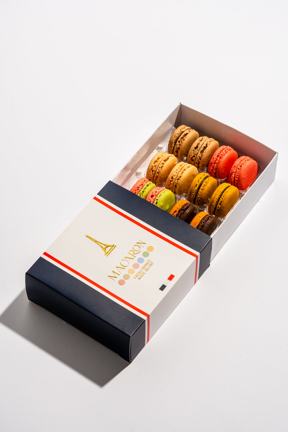 Assorted Signature Macaron Box - 12 Pack – La Maison Du Macaron